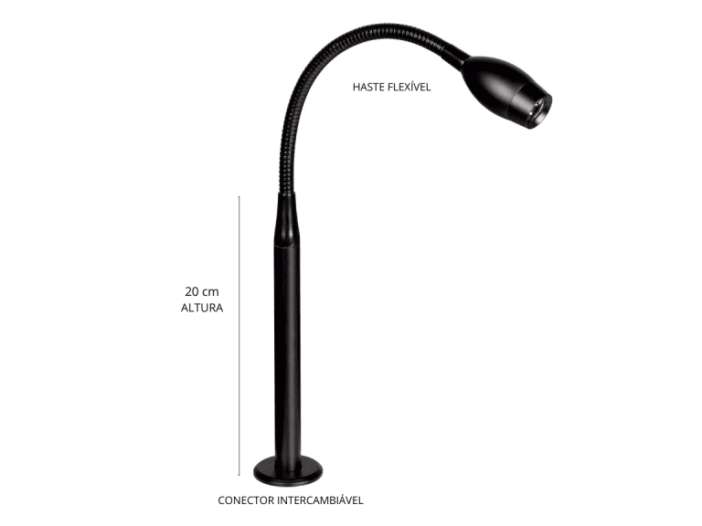 Luminária Flexível - QTMOV Prime